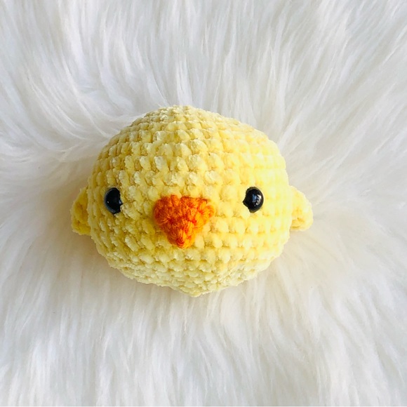 Handmade | Accents | Handmade Crochet Baby Chick Pc | Poshmark